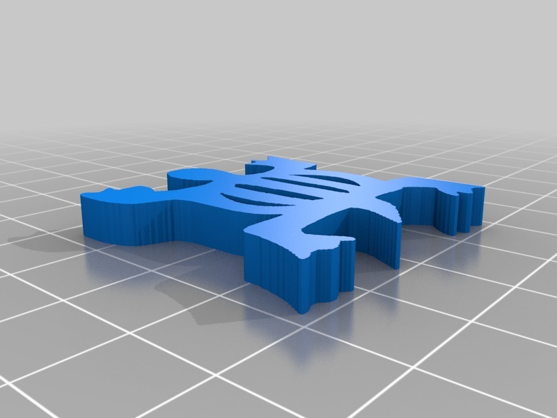 Free 3D file Adinkra Symbol from Ghana: DENKYEM - Adaptability・3D ...