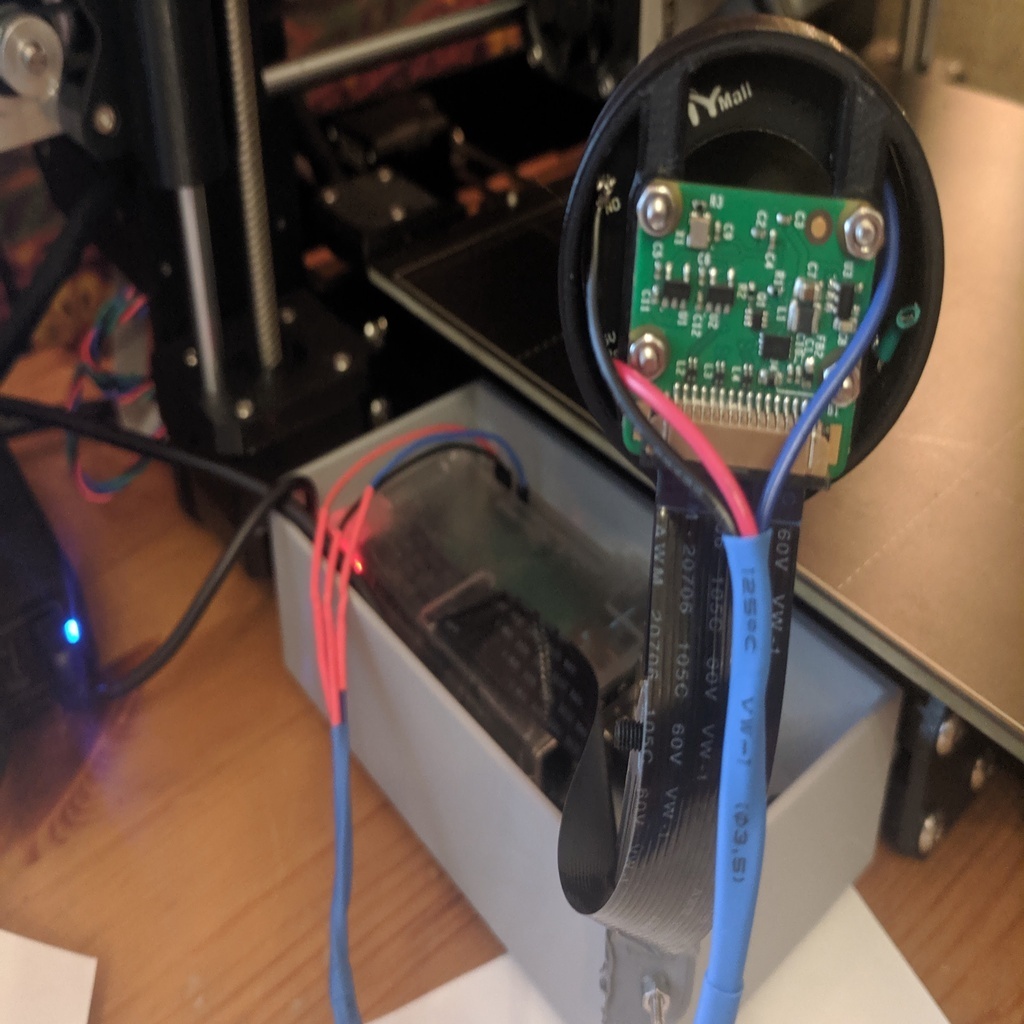 Free 3D file RPi Camera Mount Arm + 12 LED Ring・3D printable object to ...