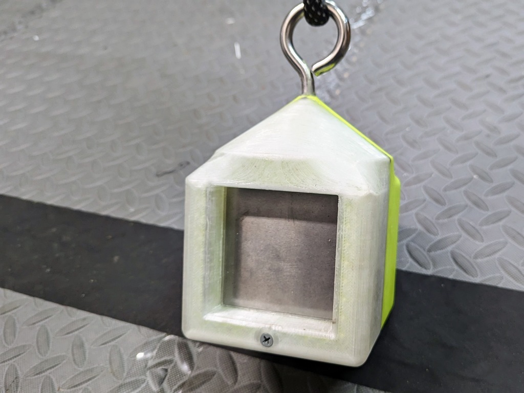 Free 3D file Tungsten Cube Rope Weight・3D printer design to download・Cults