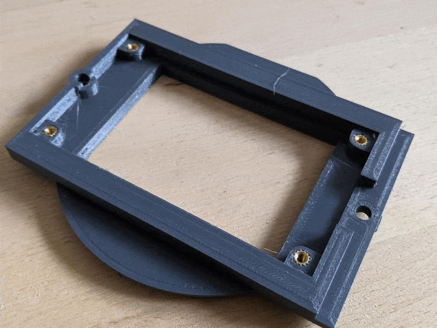 Free 3D file VW Bus Dash Nextion Display Bracket・3D print design to ...