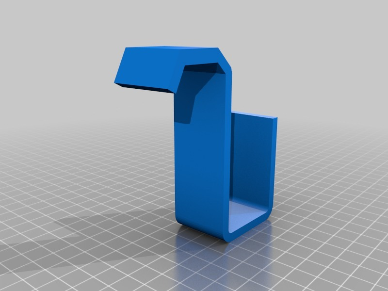Free 3D file Y.A. Cubicle Hook・Template to download and 3D print・Cults
