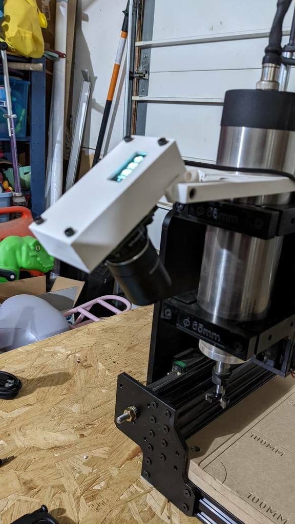 Free 3D file Pi Zero2 HQ Camera Case (w/ 65mm spindle mount for CNC)・3D ...