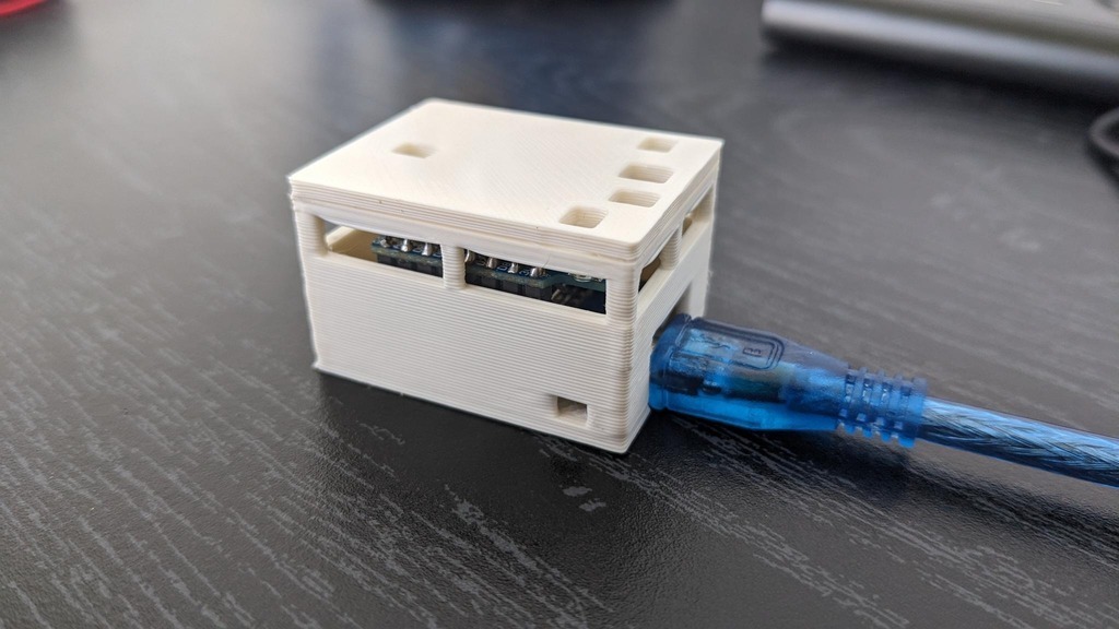 Free 3D file ESP8266 (d1_mini) & Lolin IR Blaster Case・Object to ...