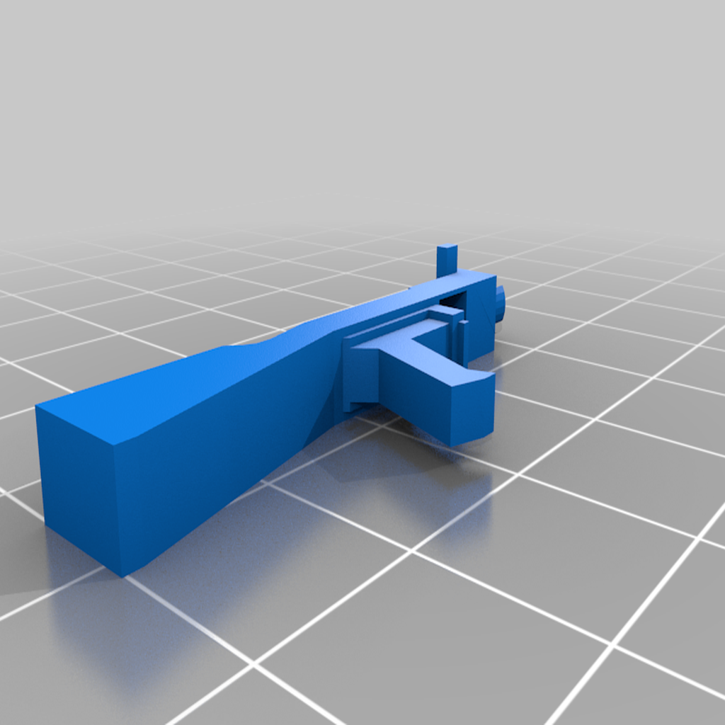 Free 3D file gundam 1/144 ak 47 machine gun・3D printer model to ...