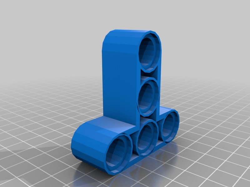 Free 3D file lego tehnic t shape 3X3・Design to download and 3D print・Cults