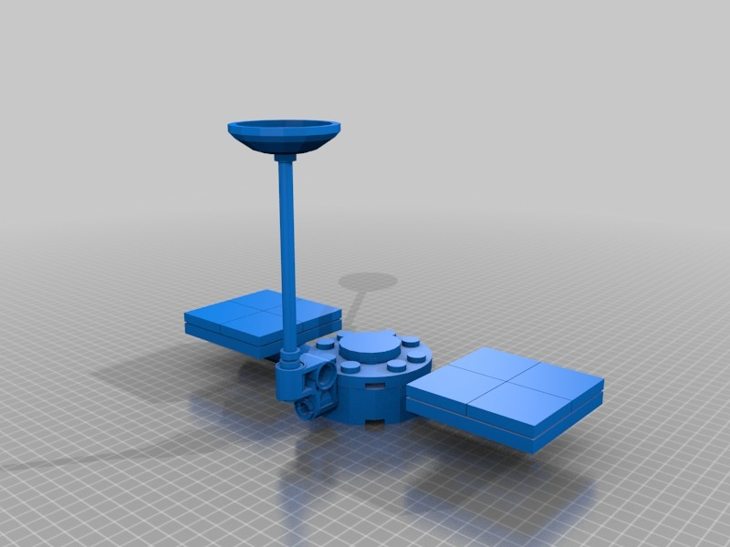 Free 3D file satelite building bloks aka lego・3D print design to ...