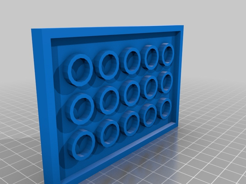 Free 3D file lego tile 4X6 wwith studs・Design to download and 3D print ...