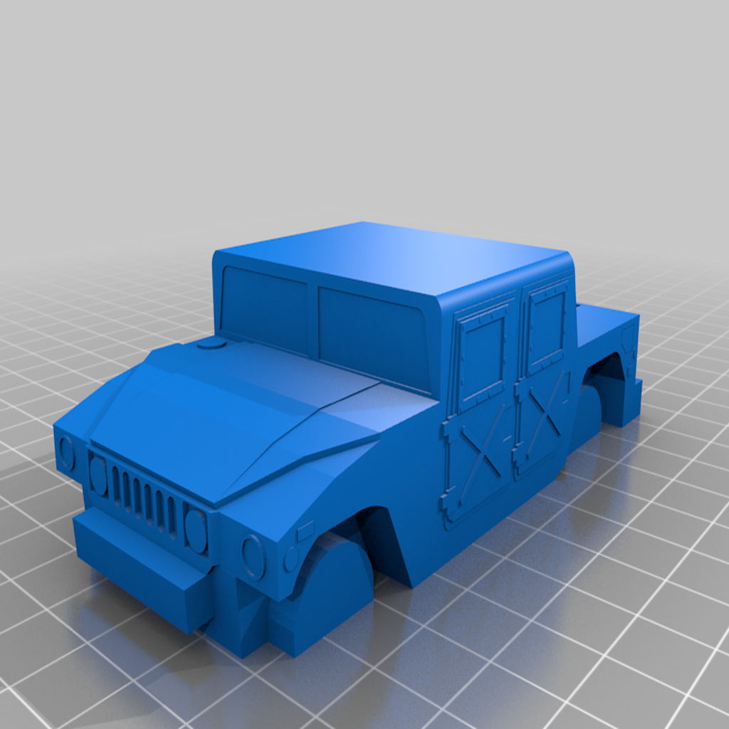 Free 3D file humvee for wargaming 🚗・3D printing design to download・Cults