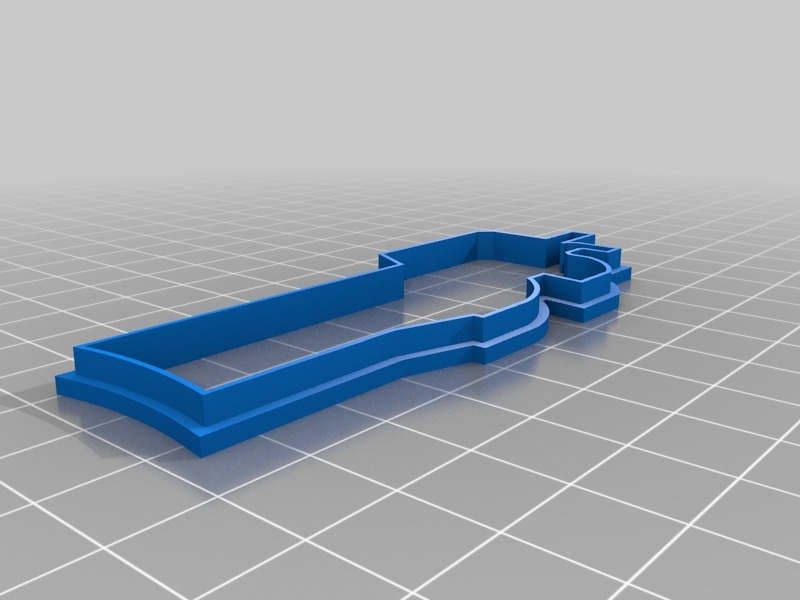 Free 3D file ak m16 mp5k p90 cookie cutter・3D printer model to download ...