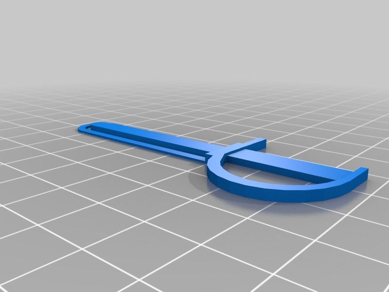 Free 3D file Pirate Sword bookmark・3D printing design to download・Cults