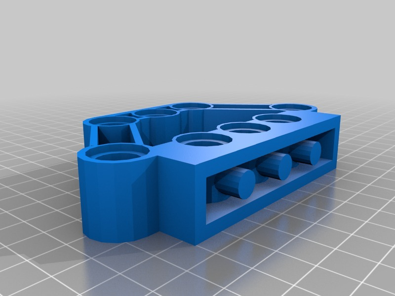 Fichier 3D gratuit bloc tehnique lego 1x5x3・Design pour impression 3D à ...