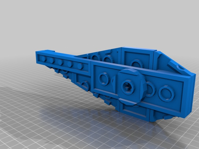 Free 3D file Kylo Ren's Command Shuttle buildink bloks aka lego・3D ...