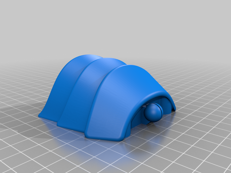 Fichier 3D gratuit Isopode géant articulé 2 pièces・Objet imprimable en ...