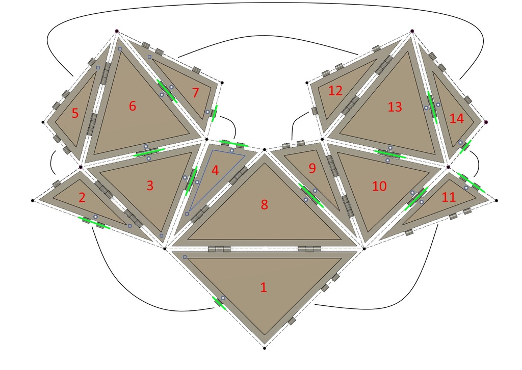 Free 3D file Steffen's flexible polyhedron ・3D printer design to ...