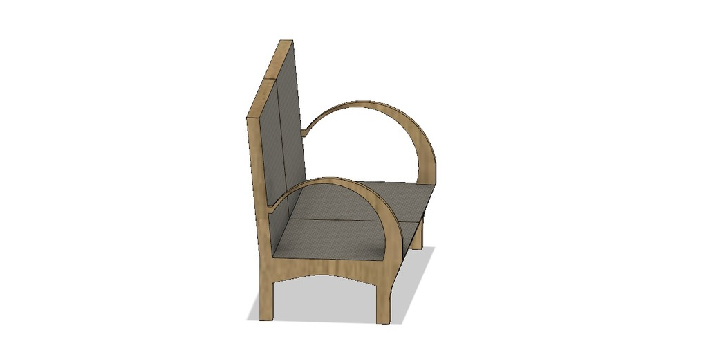 Free 3D file Bench・3D print model to download・Cults