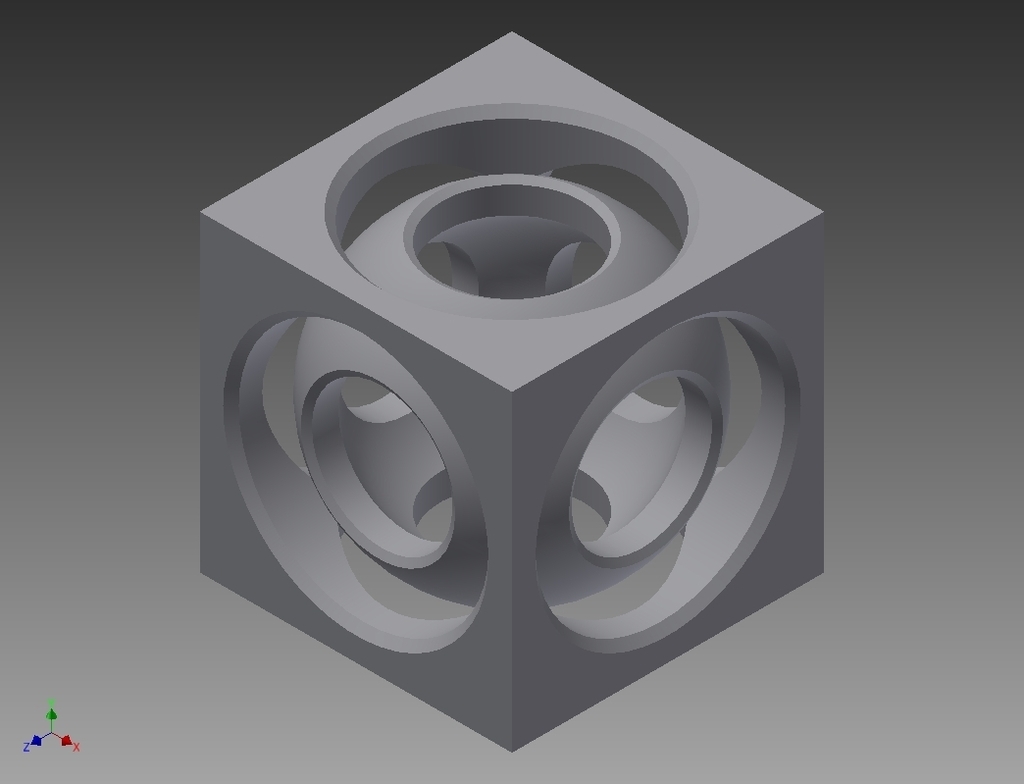 Free 3D file Sphere Inside of Cube Toy・3D printable design to download ...