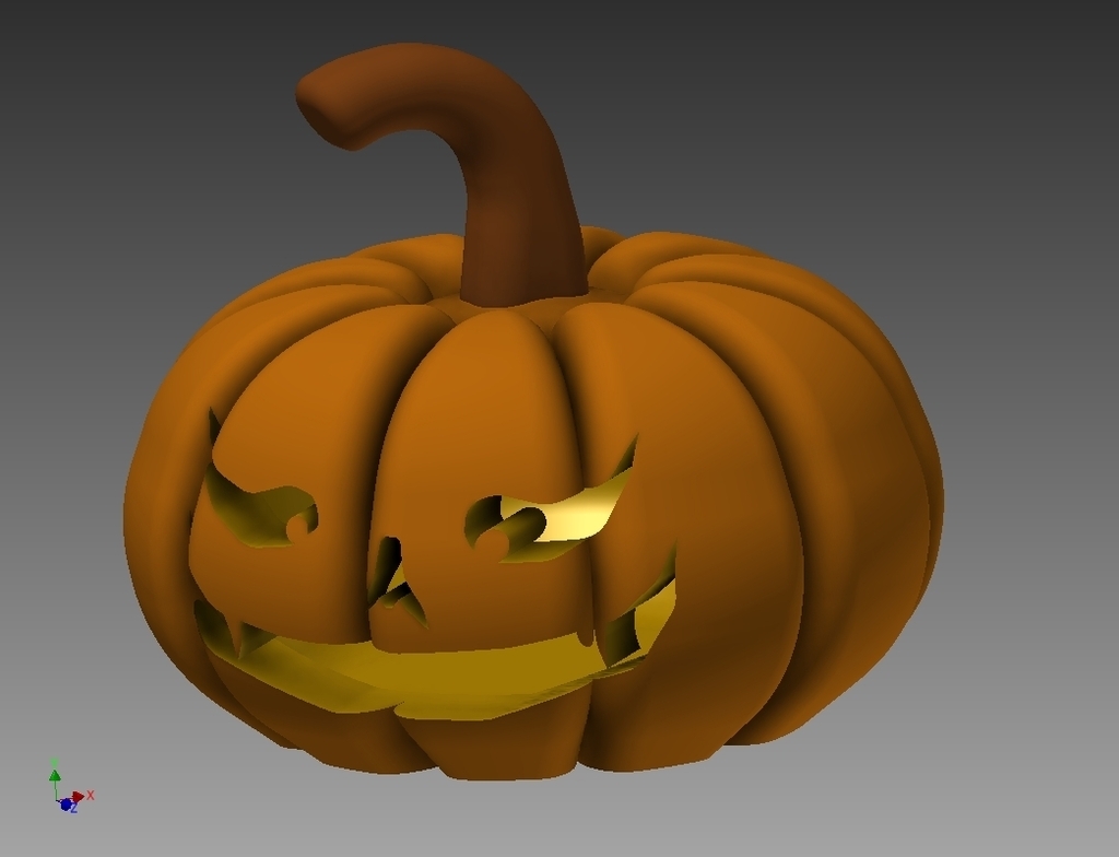 Free 3D file Pumpkin・3D print model to download・Cults