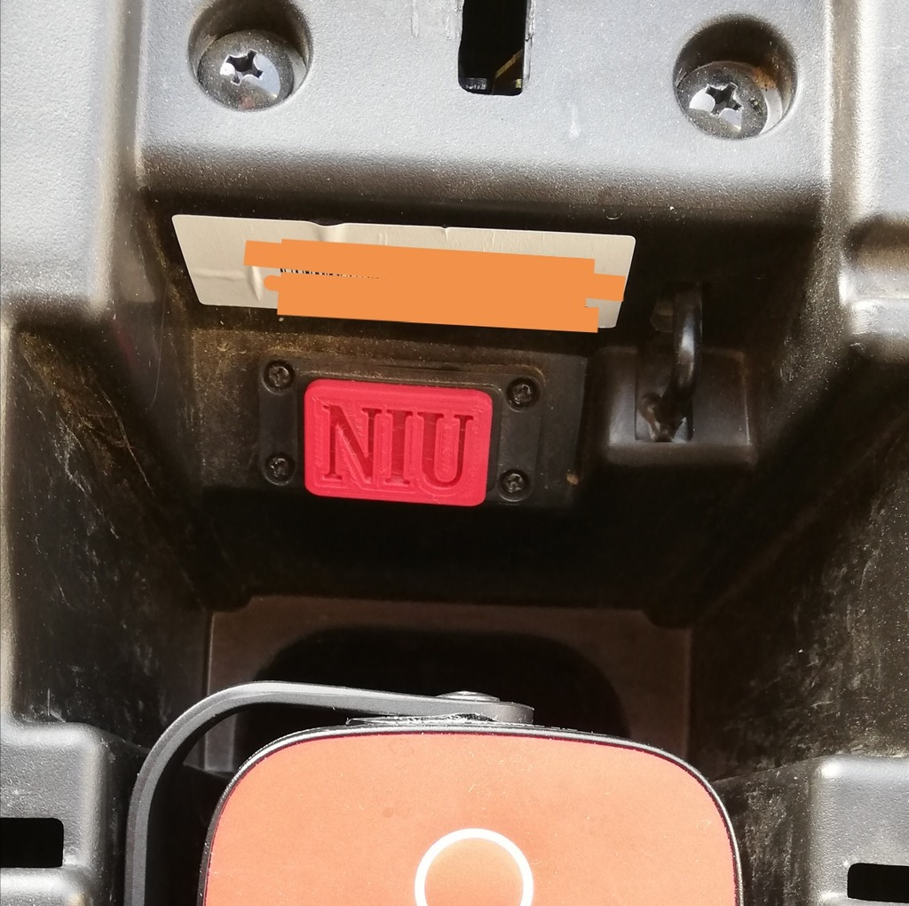 Free 3D file Charging plug cover NIU U N1S M+ Mpro・Model to download ...