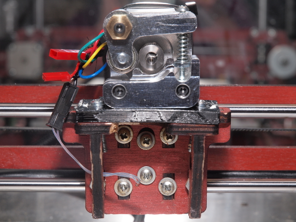 Free 3D file Printrbot Alu Extruder adaptor plate to Plus V1 (PB+)・3D ...