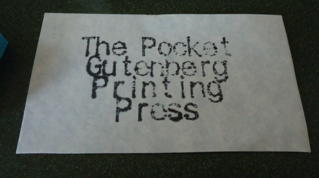 Free 3D file Pocket Gutenberg・3D printer design to download・Cults