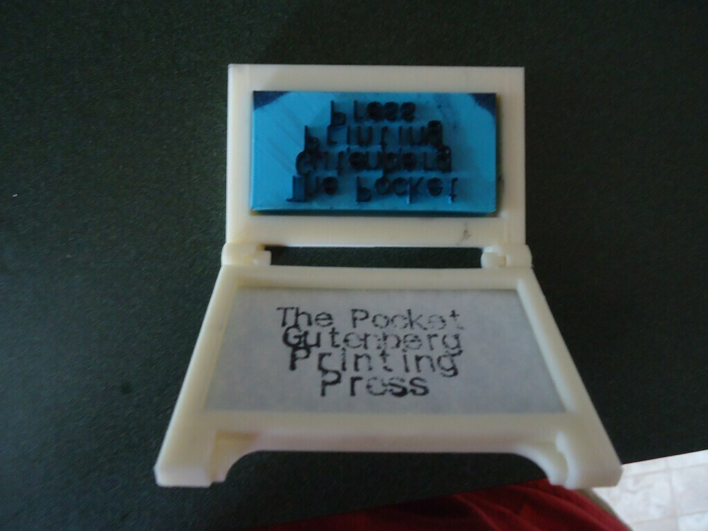 Free 3D file Pocket Gutenberg・3D printer design to download・Cults