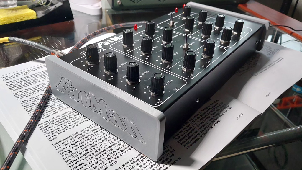 Free 3D file PAiA FatMan Synth Side Panels・3D printing template to ...