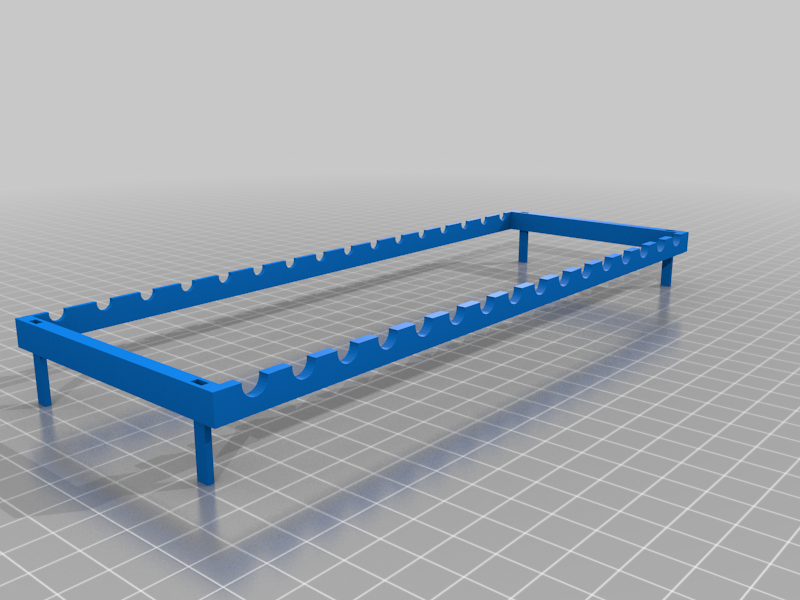 Free 3D file Stackable Parametric Syringe Rack・3D print design to ...