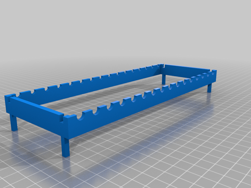 3D-Datei Stapelbares parametrisches Spritzengestell 🏠 kostenlos・Modell für 3D-Druck zum ...