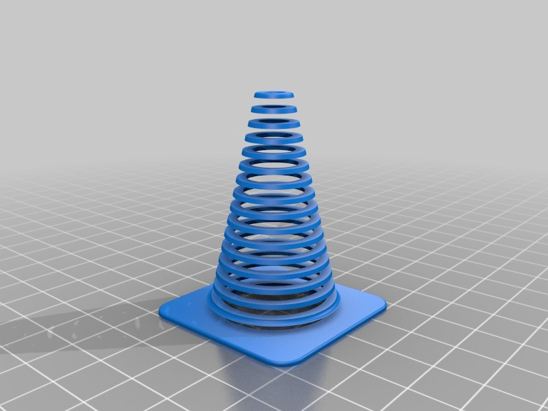 Free 3D file Triple Color Cone 1mm pitch・Model to download and 3D print ...