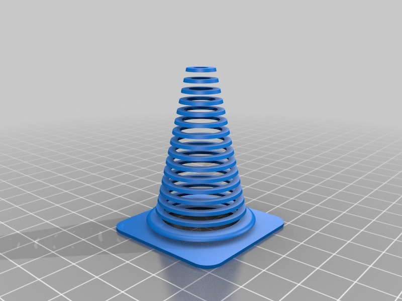 Free 3D file Triple Color Cone 1mm pitch・Model to download and 3D print ...