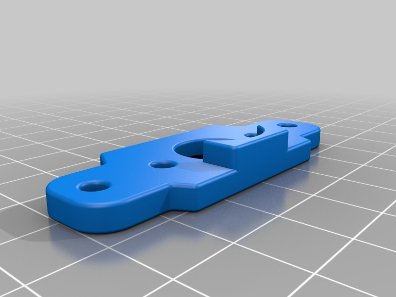 Free 3D file Bowden hot-end mount for E3D hotend.・3D print model to ...