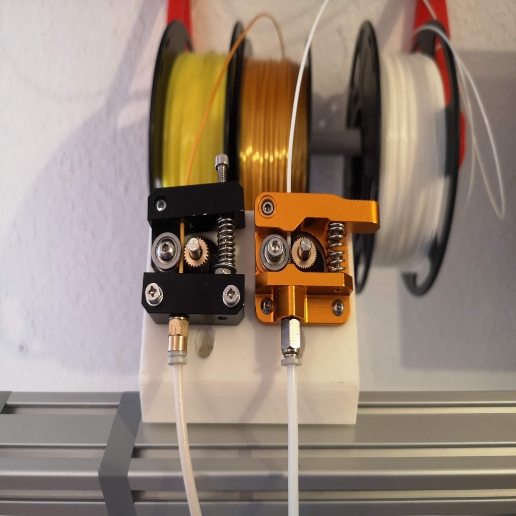 Free 3D file Dual Extruder Mount for 2020 or 2040・3D printable object ...