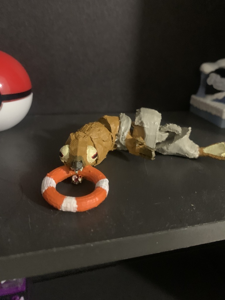 Free 3D file flexi Goldie keychain Splatoon 🗝️・3D print model to ...