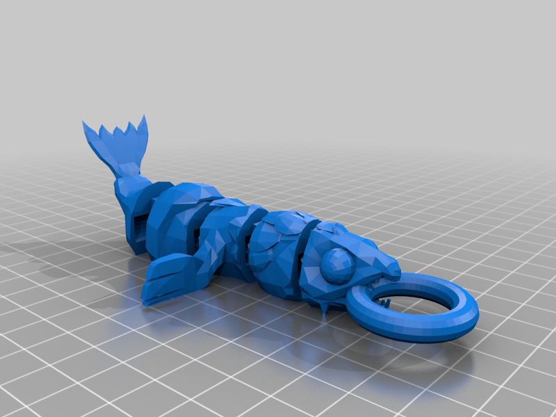 Free 3D file flexi Goldie keychain Splatoon 🗝️・3D print model to ...