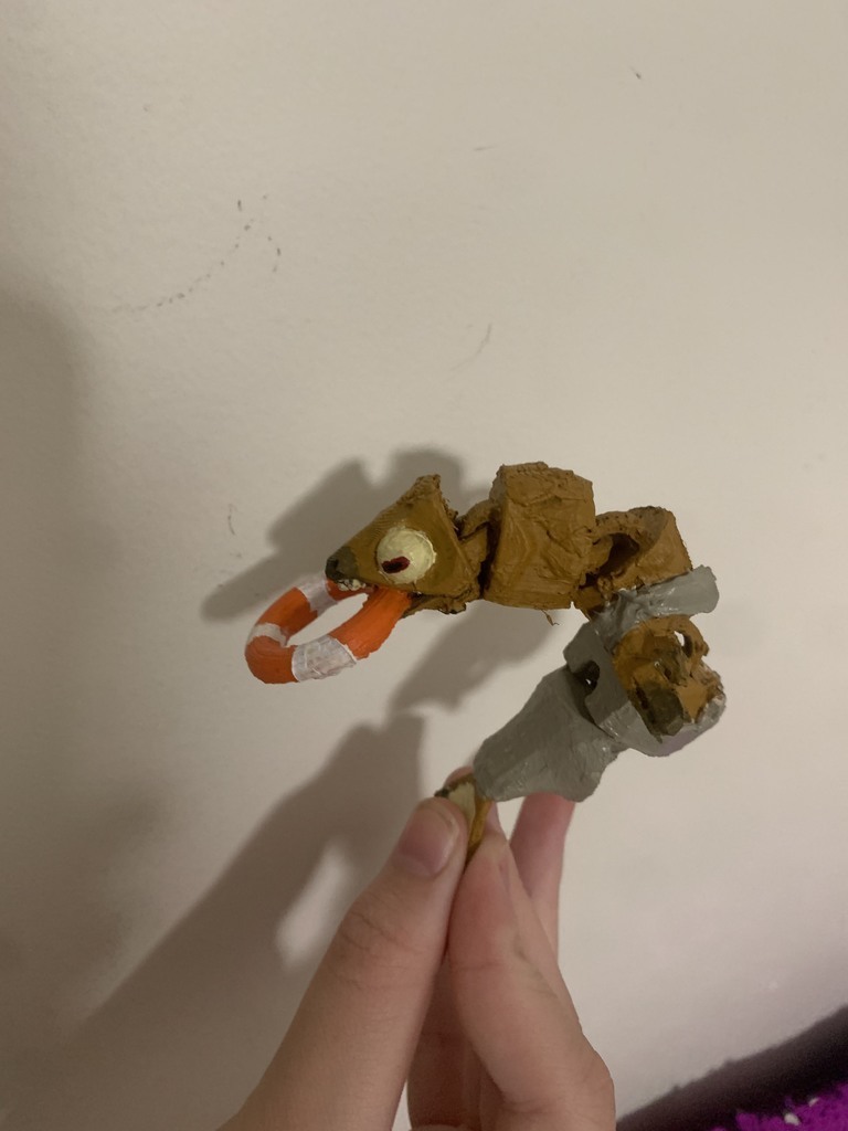 Free 3D file flexi Goldie keychain Splatoon 🗝️・3D print model to ...