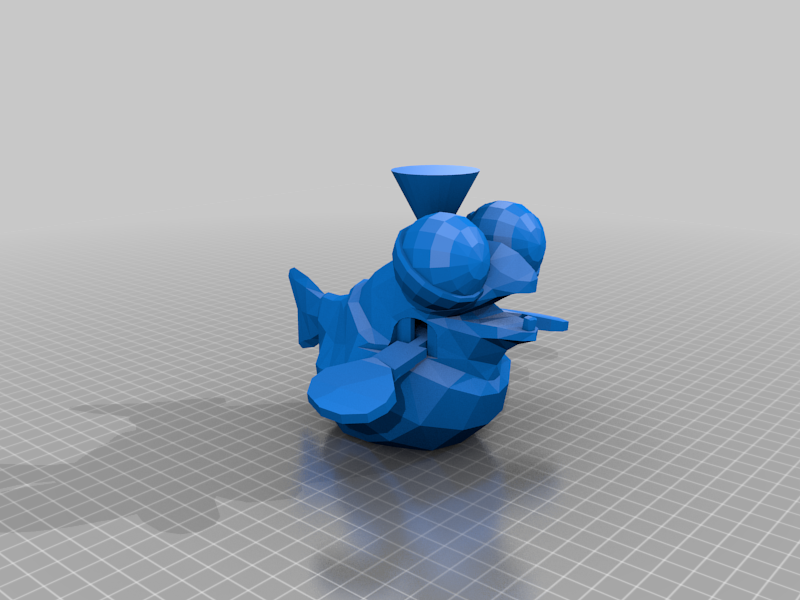 Free 3D file small fry Splatoon (moving arms)・3D print design to ...