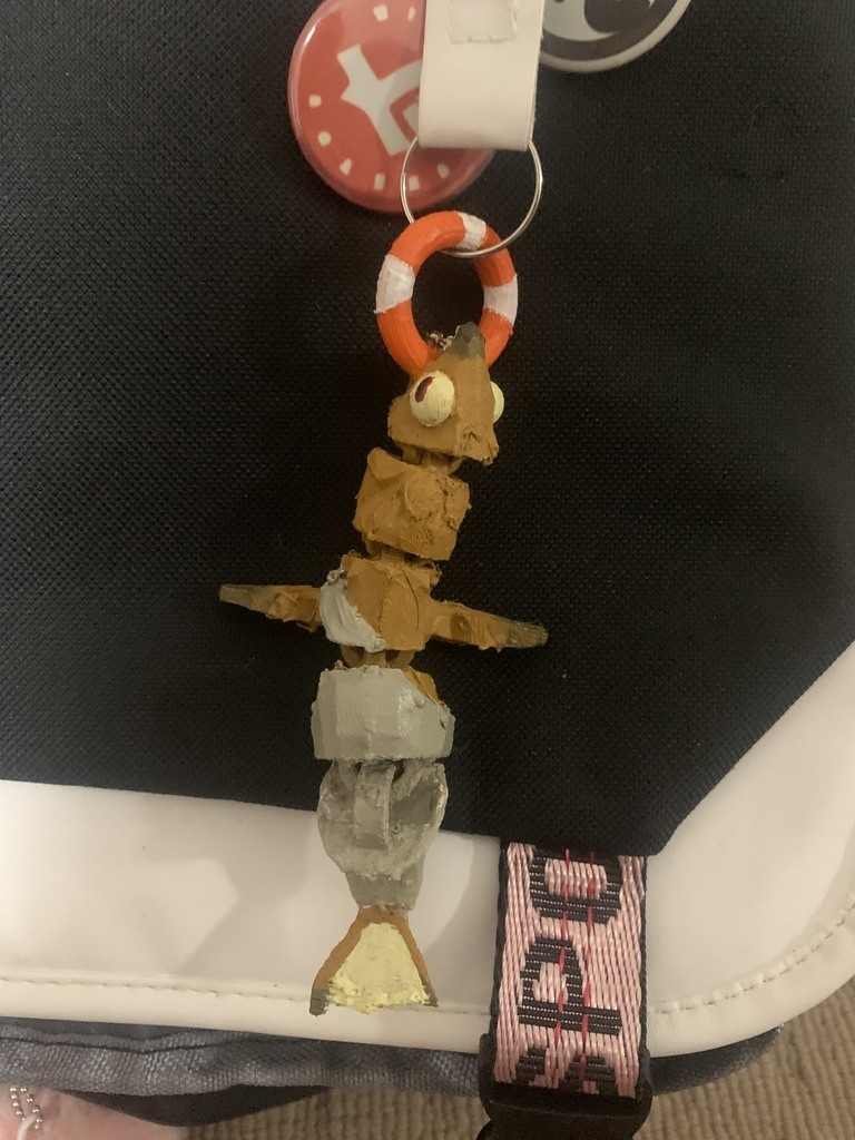 Free 3D file flexi Goldie keychain Splatoon 🗝️・3D print model to ...