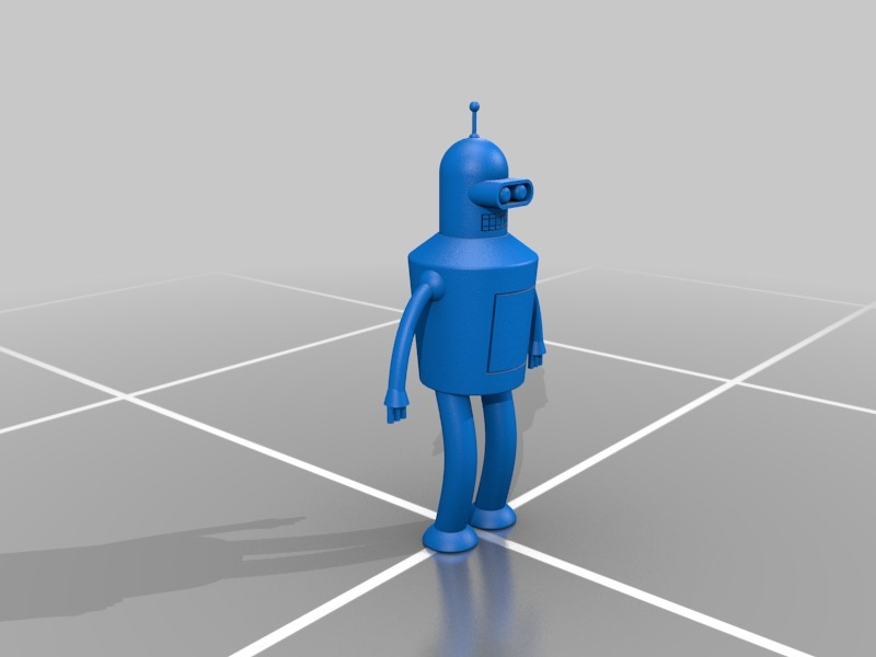 Free 3D file Bender・Object to download and to 3D print・Cults