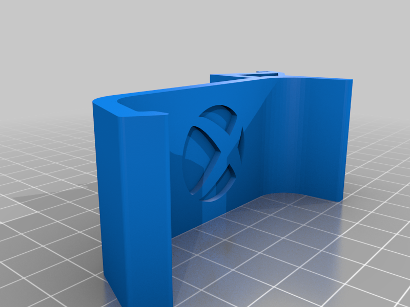 Free STL file XBox Controller Holder for NR200・Object to download and ...