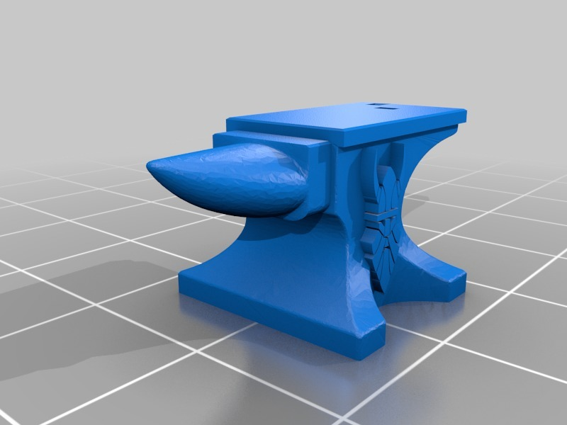 Free 3D file Dwarf Anvil & Alter・3D printing template to download・Cults