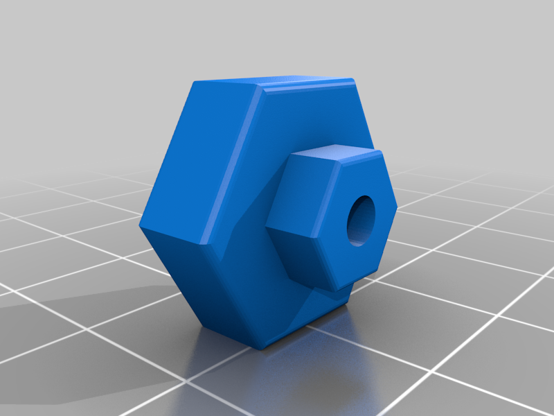 Free 3D file Latrax 12mm to 8mm hex adapter・3D print model to download ...