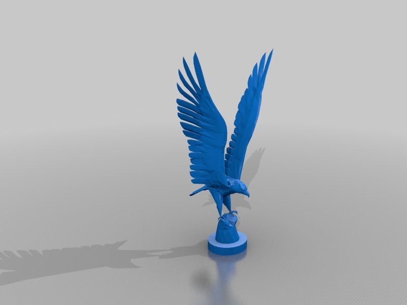 Free 3D file 100% Eagle 💯・Object to download and to 3D print・Cults