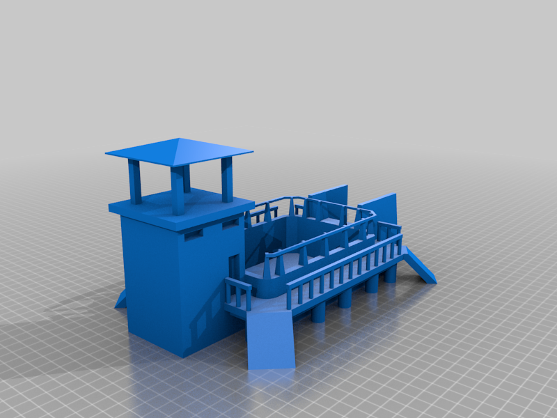 Free 3D file JP1 Raptor Paddock・3D printing model to download・Cults