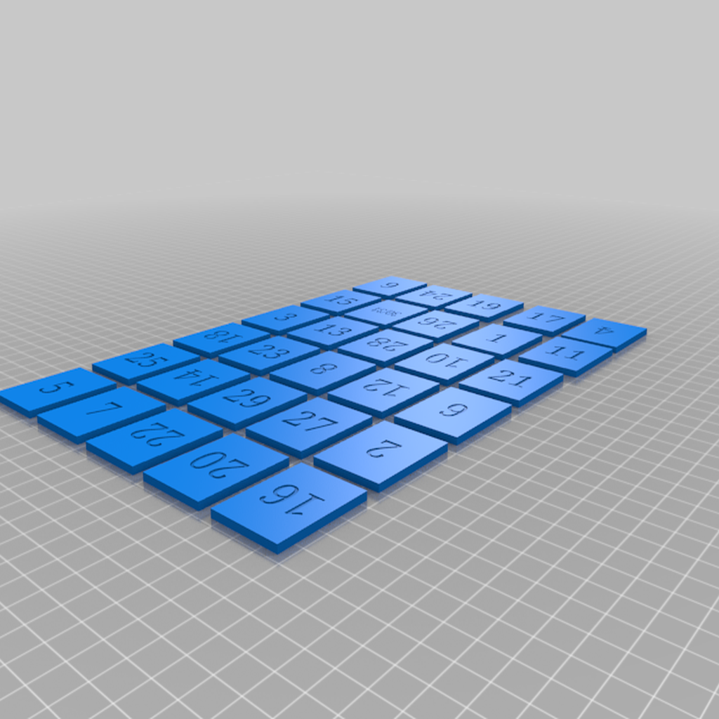 Free 3D file Perpetual Calendar Multi-Color 📅・3D printer model to ...