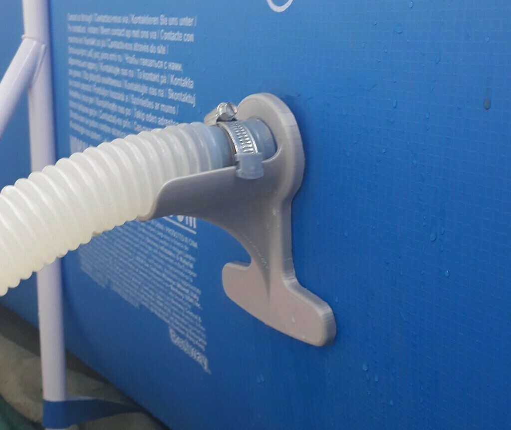 Free 3D file swimming pool pipe holder 🏊・Design to download and 3D ...