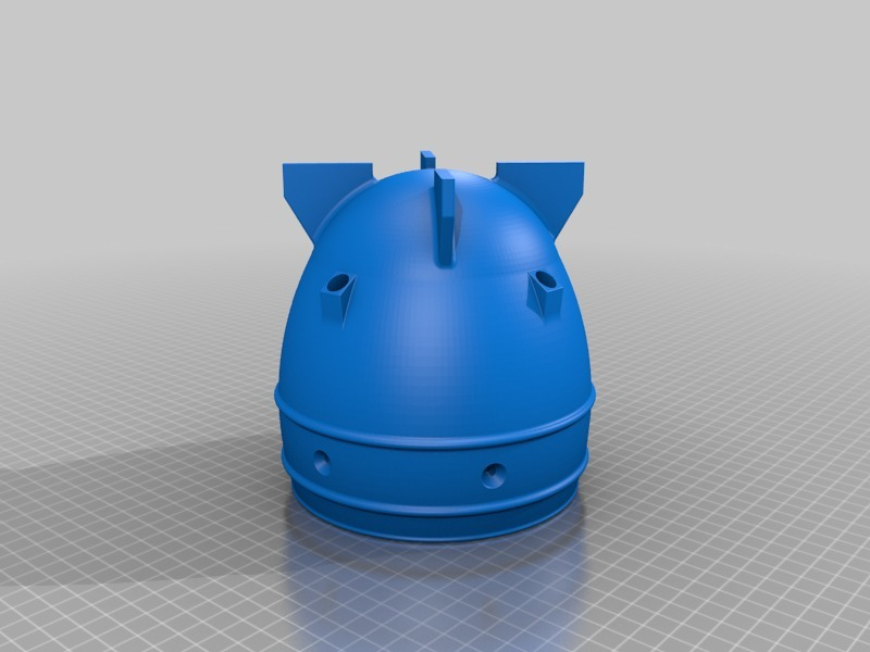 Archivo 3D gratis Maceta Fallout 4 Mini Nuke 🎲・Modelo para descargar y ...