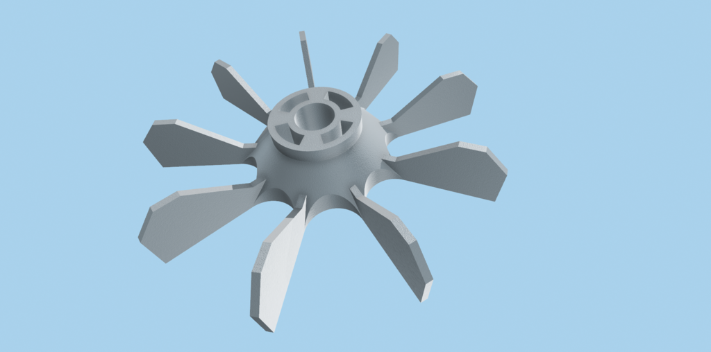 Free 3D file Electric Motor Cooling Fan・3D printer design to download・Cults