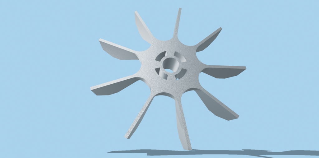Free 3D file Electric Motor Cooling Fan・3D printer design to download・Cults