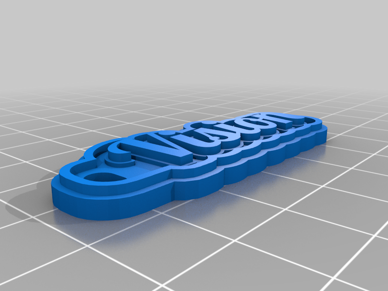 Free 3D file vision---- Tag or Keychain・Design to download and 3D print ...
