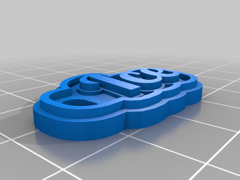Free 3D file ice Tag or Keychain・3D print design to download・Cults